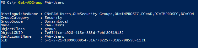 Privileged Access Workstation