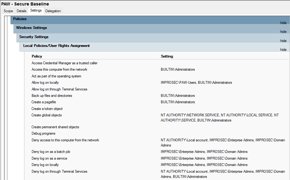 Privileged Access Workstation