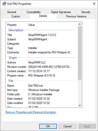 Privilege escalation vulnerability in NinjaRMM Agent MSI Installer ...